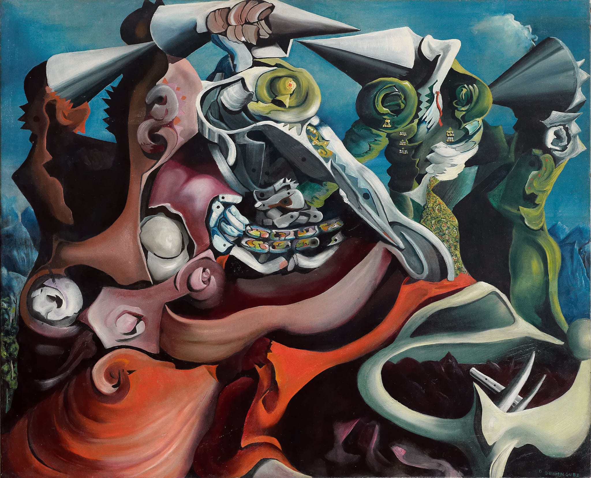 Courtesy : une œuvre de Óscar Domínguez